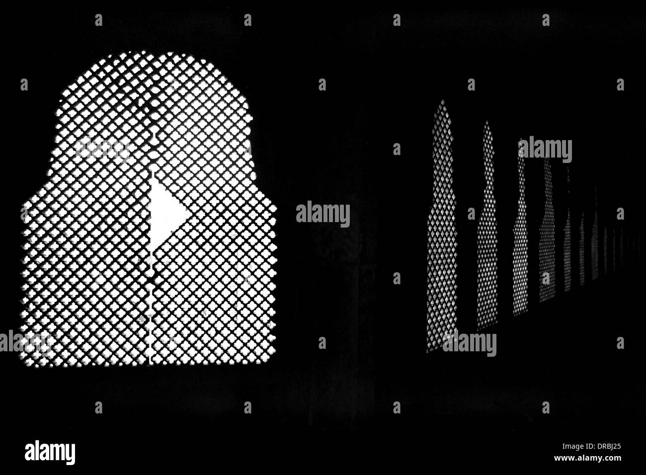 Jali window Black and White Stock Photos & Images - Alamy