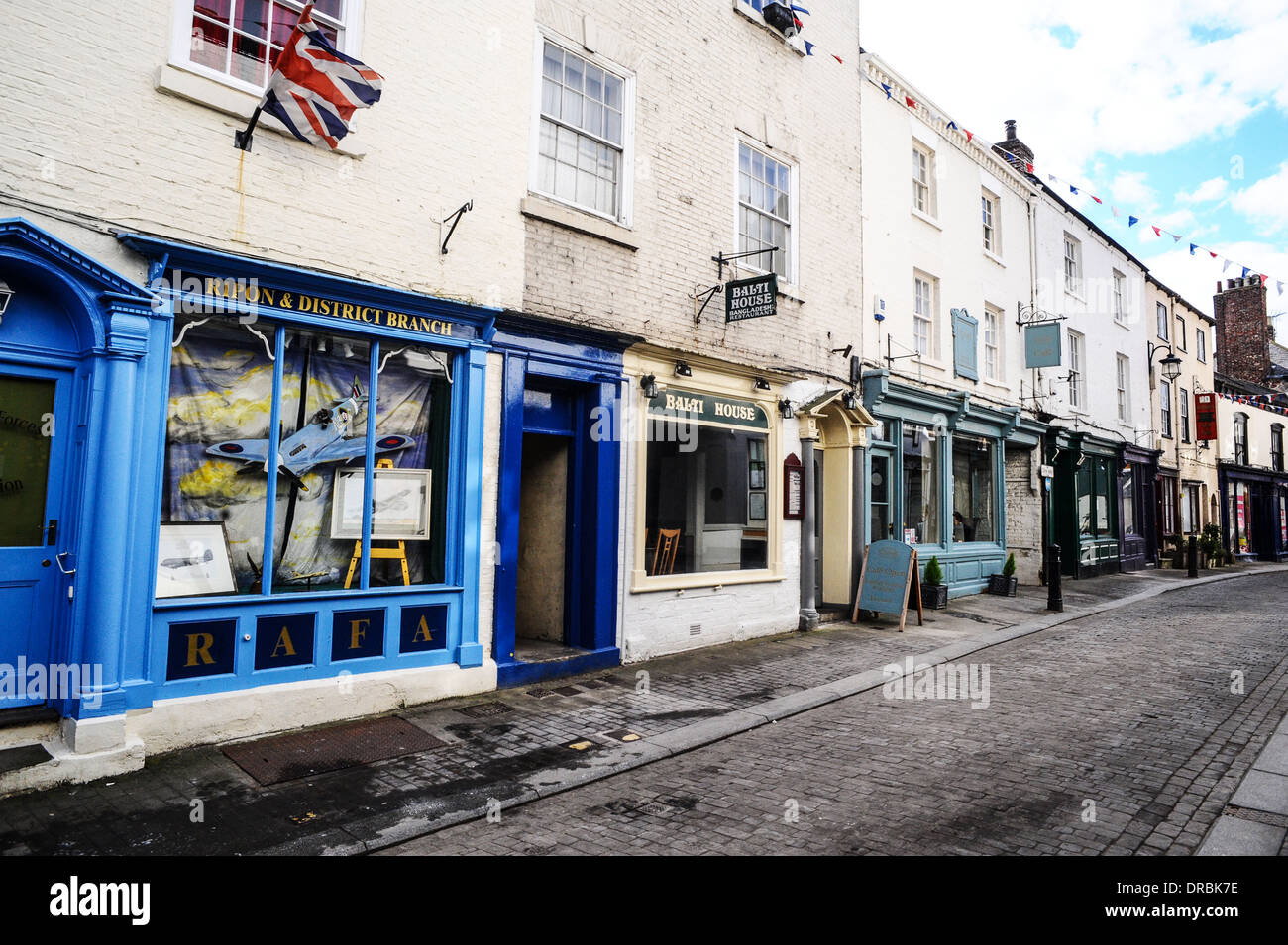 Ripon and District branch of the RAFA Stock Photo - Alamy