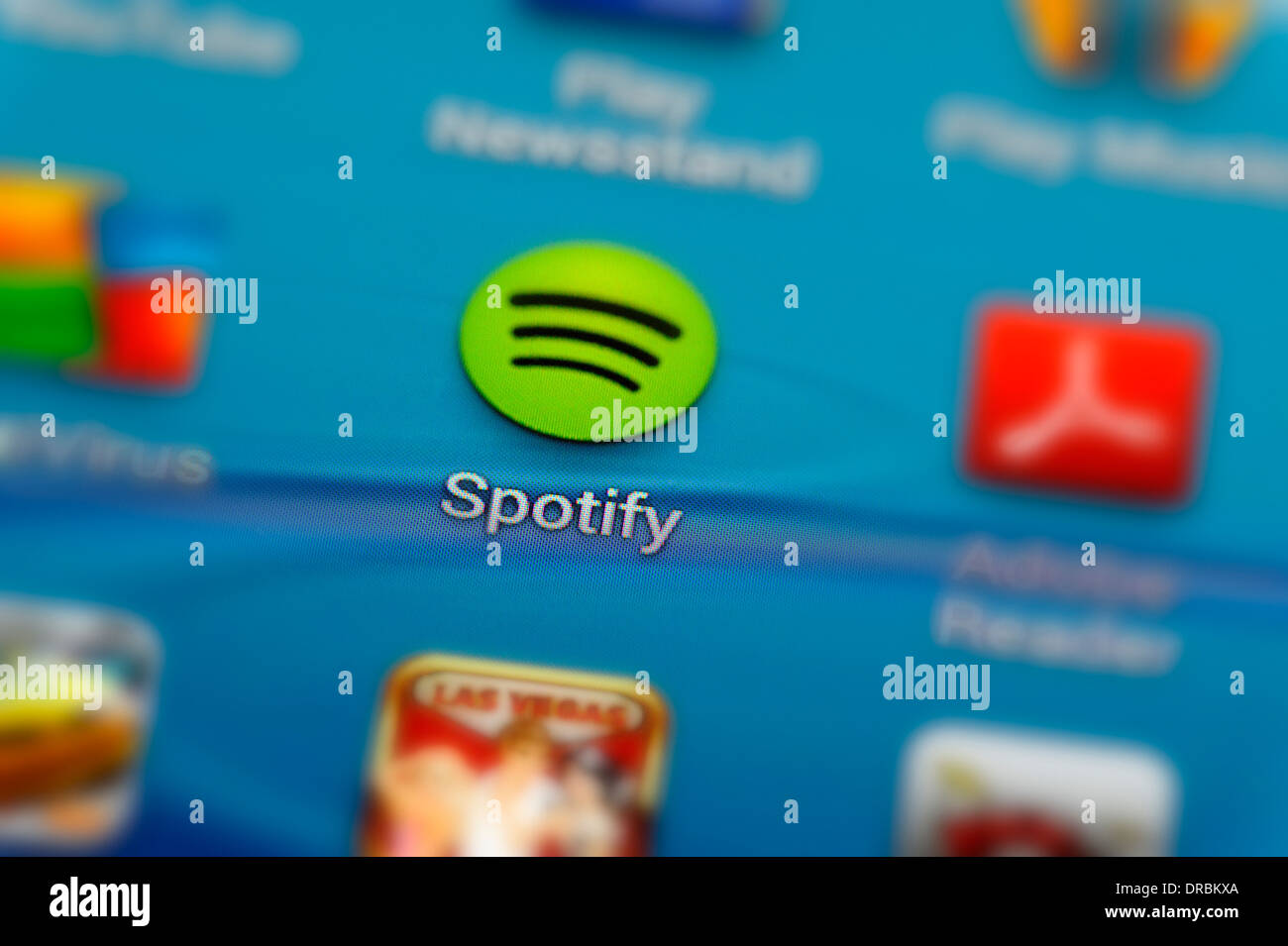Mobile music application spotify hi-res stock photography and images ...