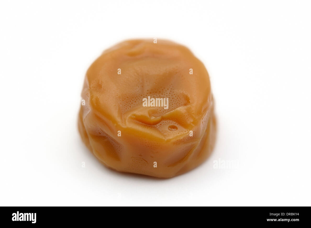A circular shaped chewy toffee Stock Photo - Alamy