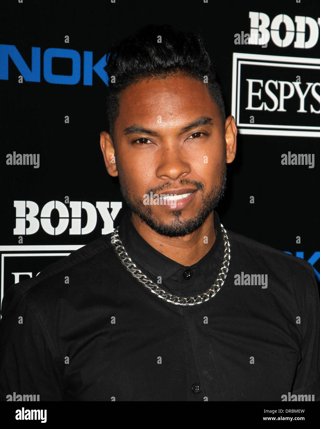 Miguel ESPN 'Body Issue' Celebration Party held at The Belasco Theater ...