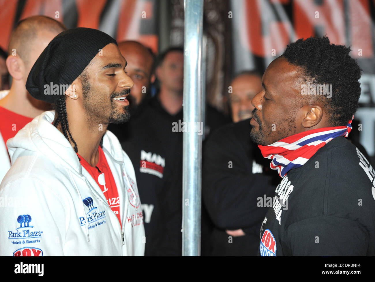 David Haye, Derek Chisora Pre-fight head-to-head and press conference ...