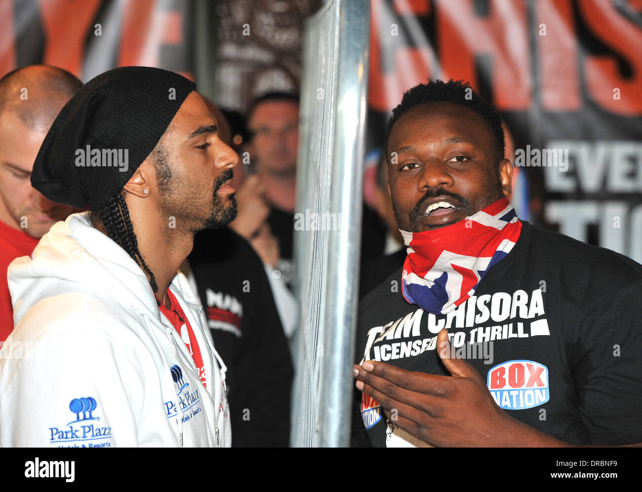 David haye chisora hi-res stock photography and images - Alamy