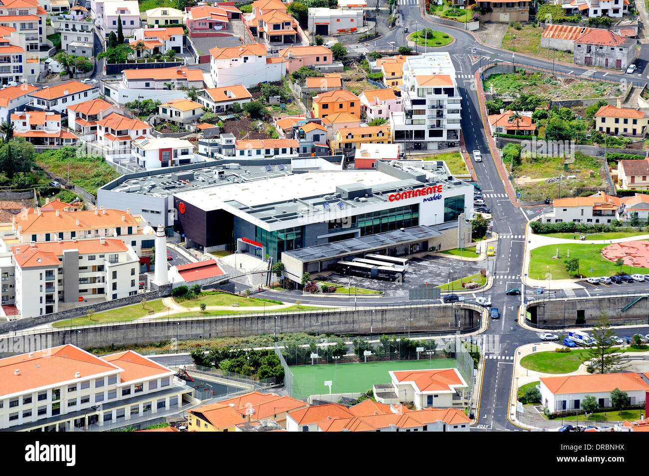 Shopping superstore Continente Machico Madeira Portugal Stock Photo - Alamy