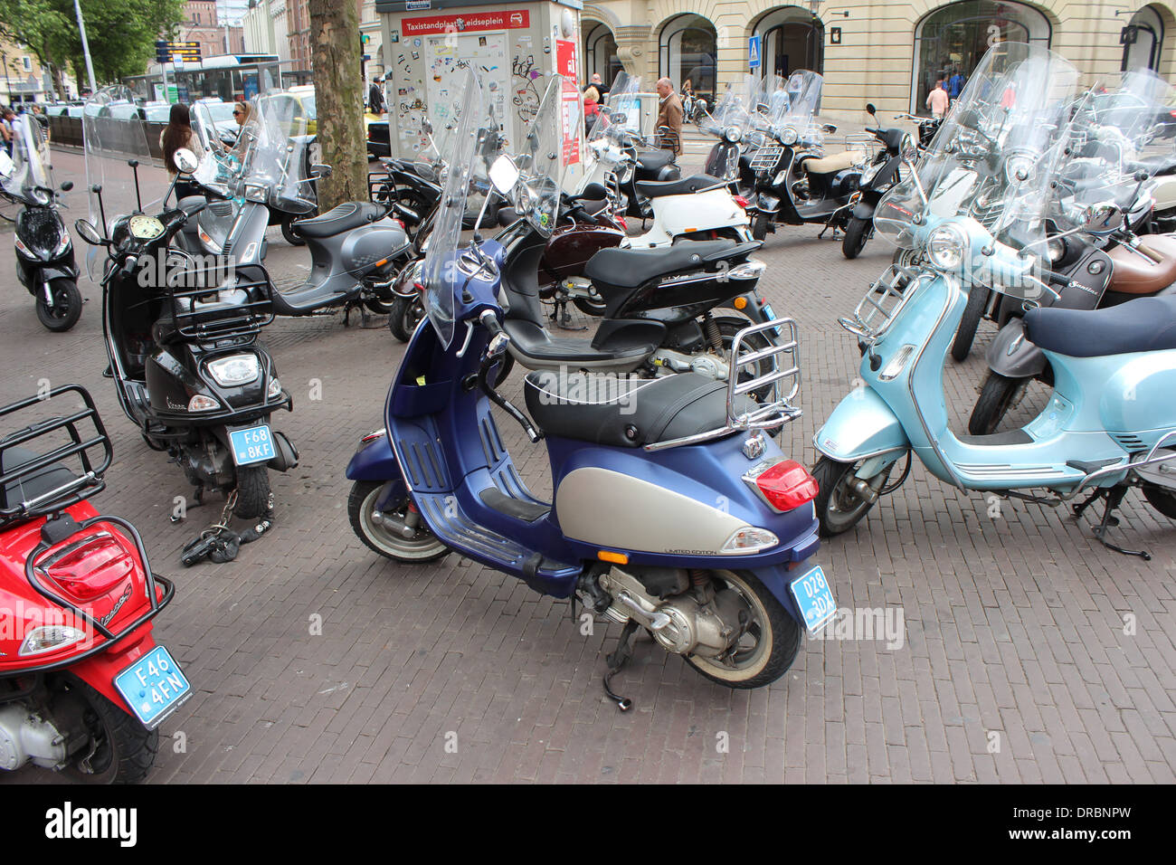 Mopeds and scooters hi-res stock photography and images - Alamy