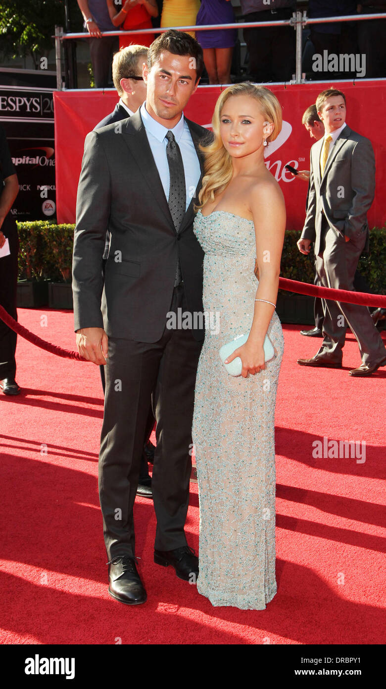 Hayden Panettiere and Scotty McKnight 2012 ESPY Awards - Red Carpet ...