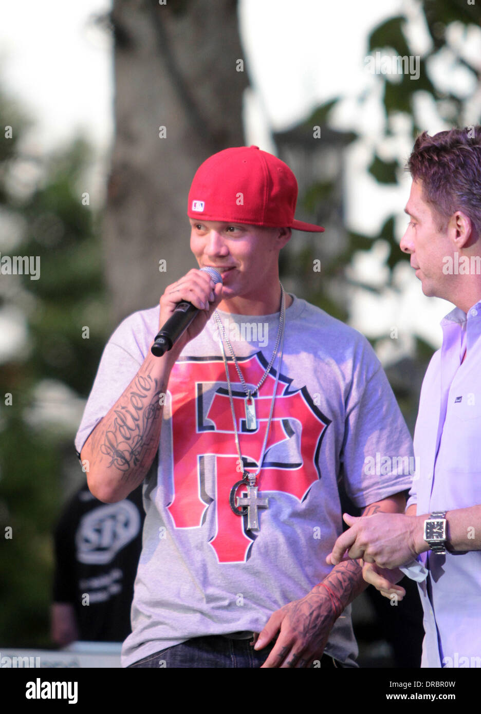Chris Rene performs during the 2nd Annual Summer Concert Series At The ...