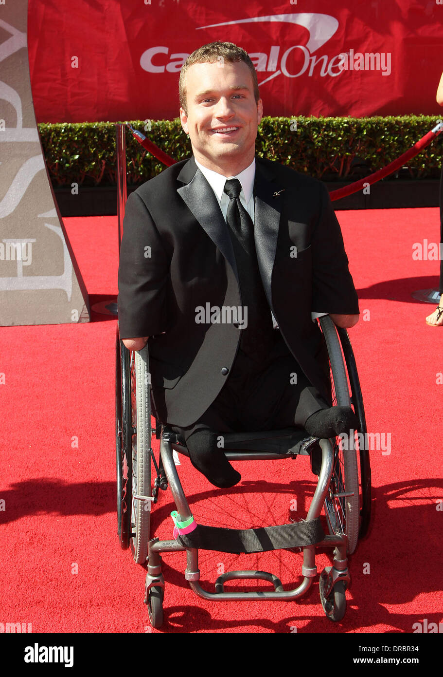 Kyle Maynard 2012 ESPY Awards - Red Carpet Arrivals at the Nokia ...