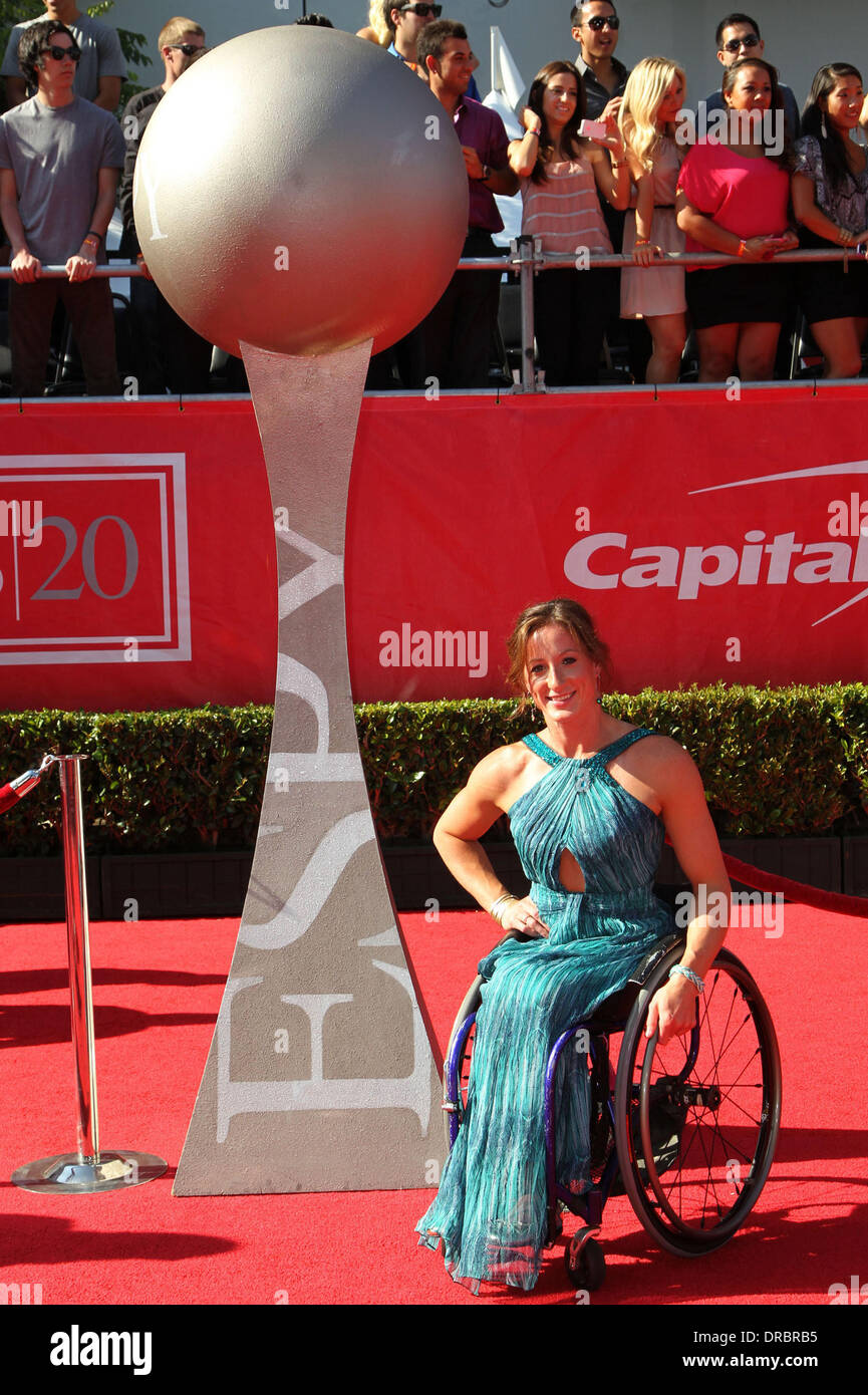 Tatyana McFadden 2012 ESPY Awards - Arrivals Held at The Nokia Theatre ...