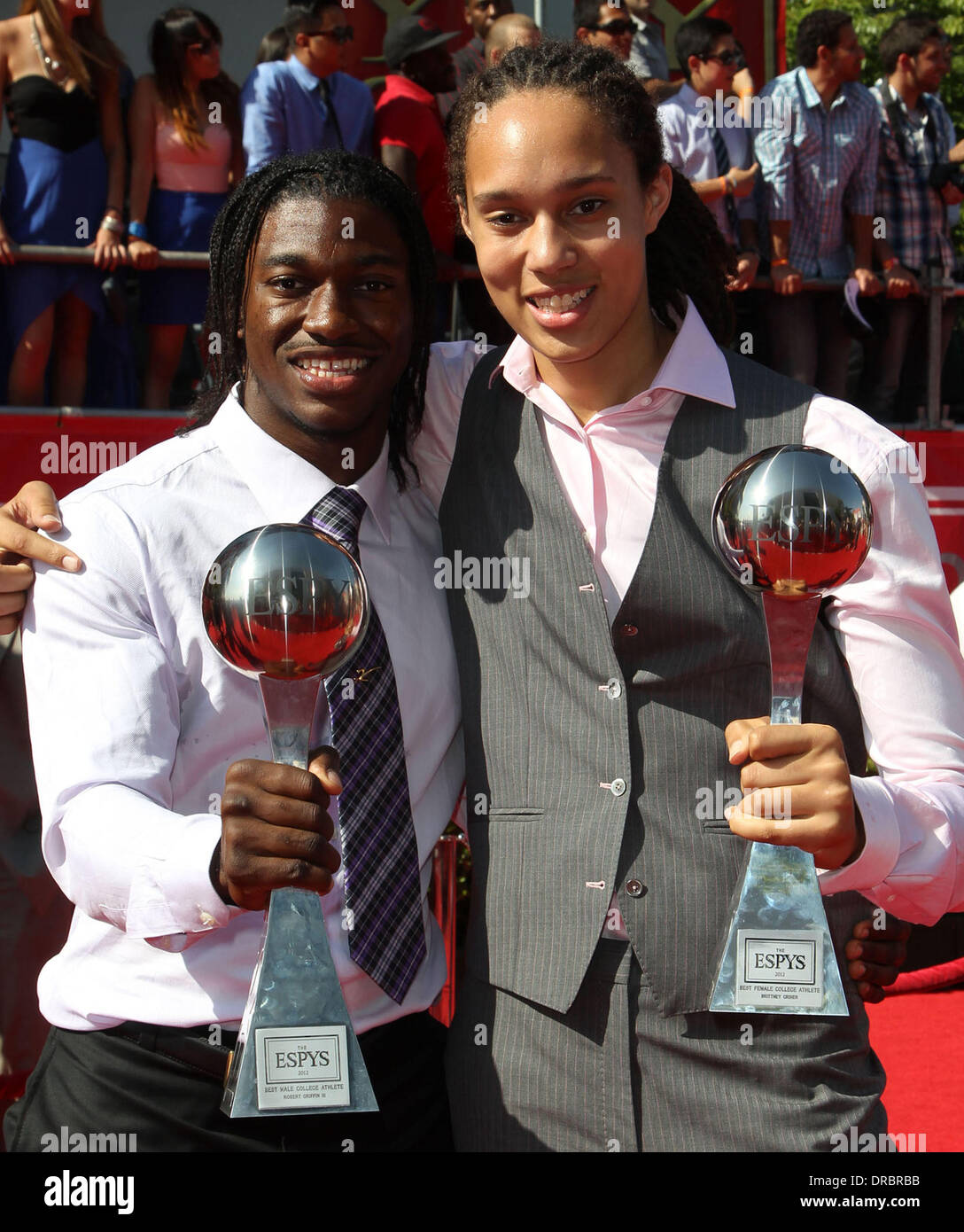 Griffin iii brittney griner arrivals hi-res stock photography and ...