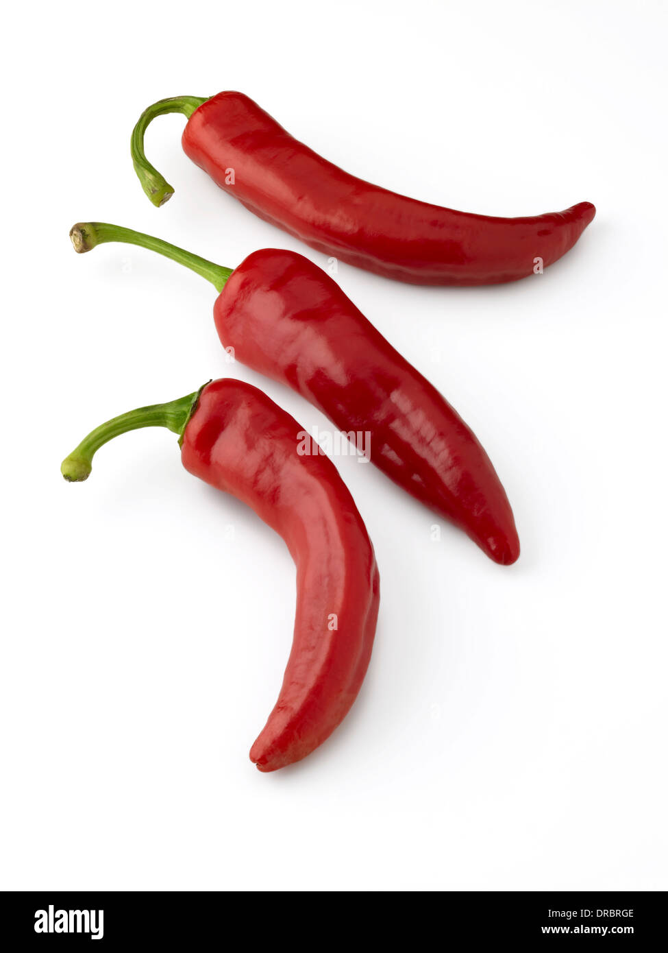 Indian red chillies Cut Out Stock Images & Pictures - Alamy