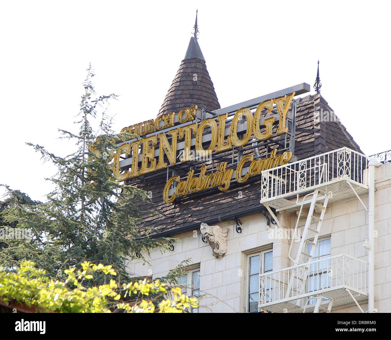 General view of the Scientology Celebrity Centre and Church Los Angeles ...