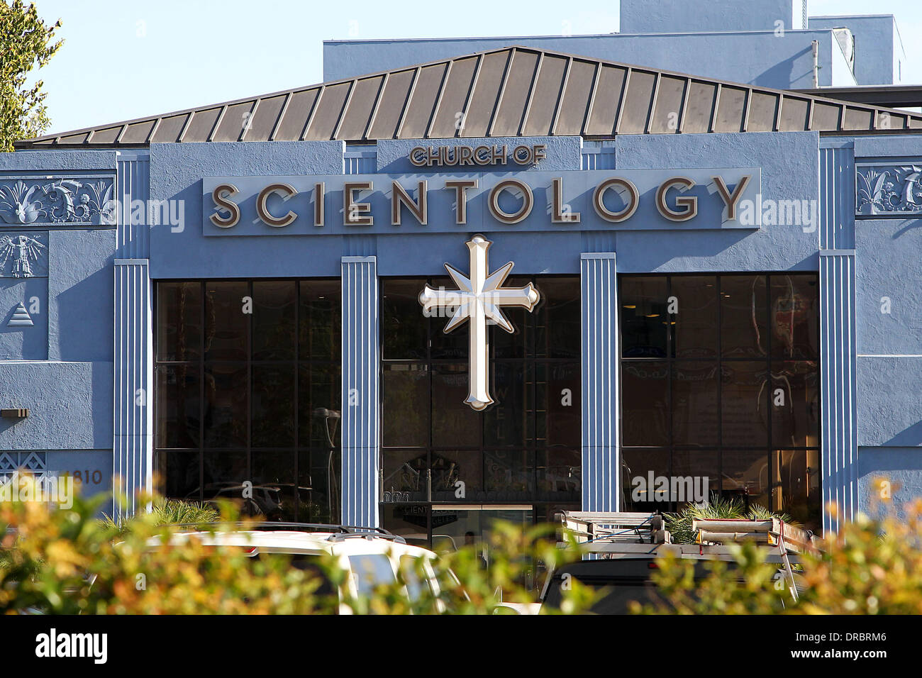 General view of the Scientology Celebrity Centre and Church Los Angeles ...