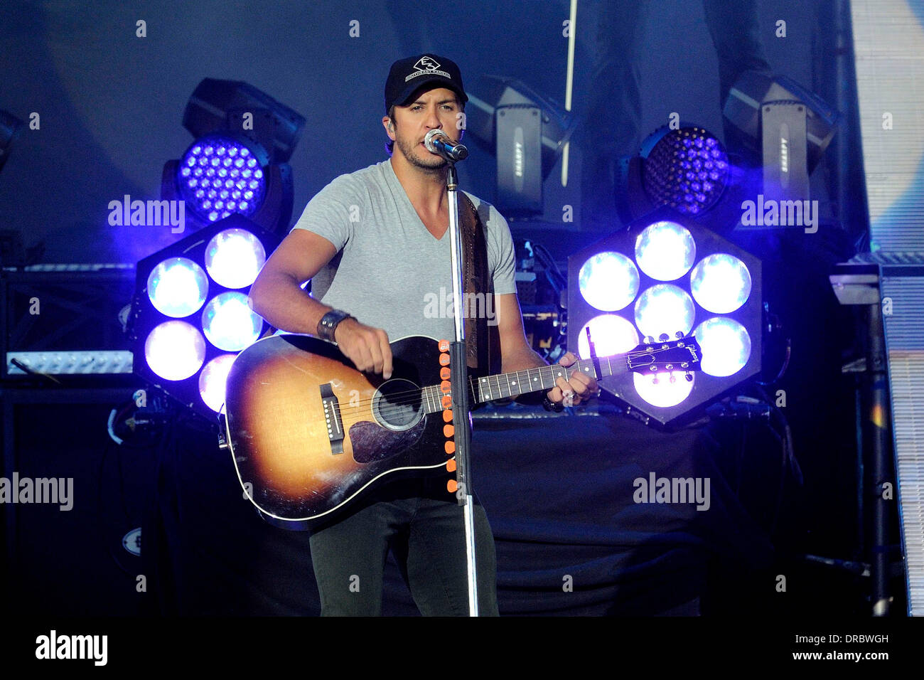 Luke Bryan performs at Molson Canadian Amphitheatre as opening support ...