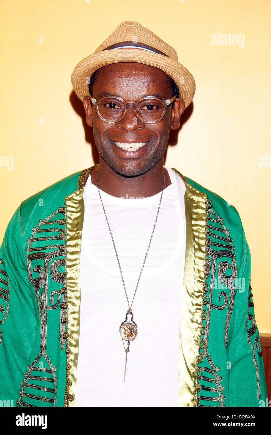 Sahr Ngaugjah attending the afterparty for the Broadway return of the ...