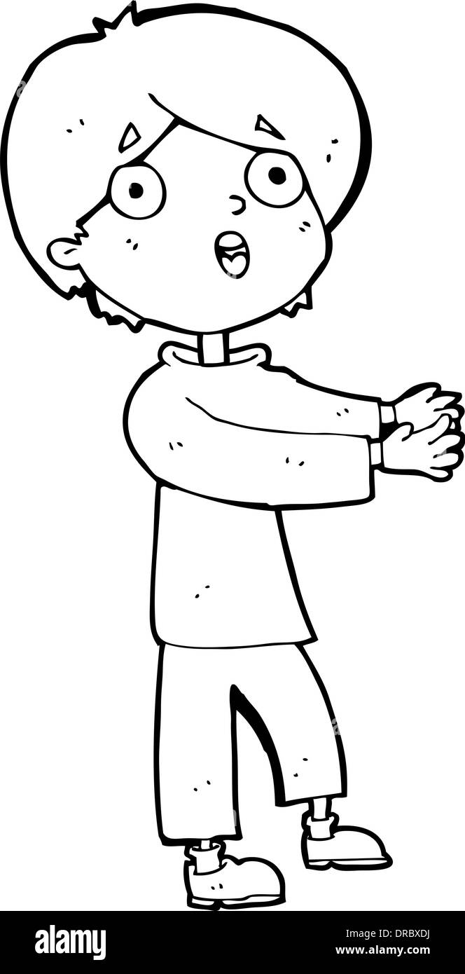 cartoon shocked boy Stock Vector Image & Art - Alamy