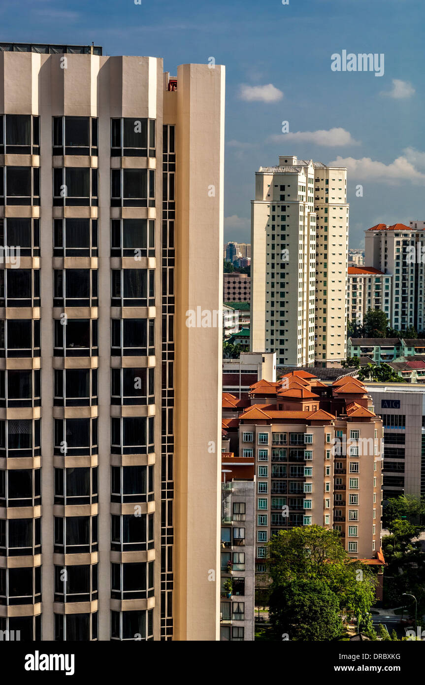 Singapore tower block housing hi-res stock photography and images - Alamy