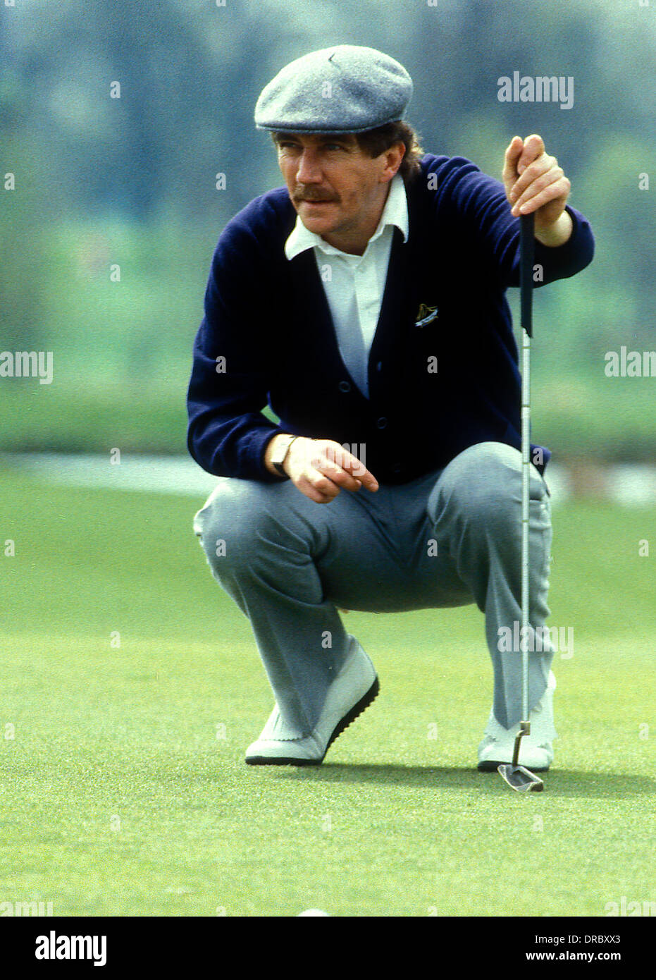 Canadian Cliff Thorburn plays golf to relax The Embassy World Snooker ...