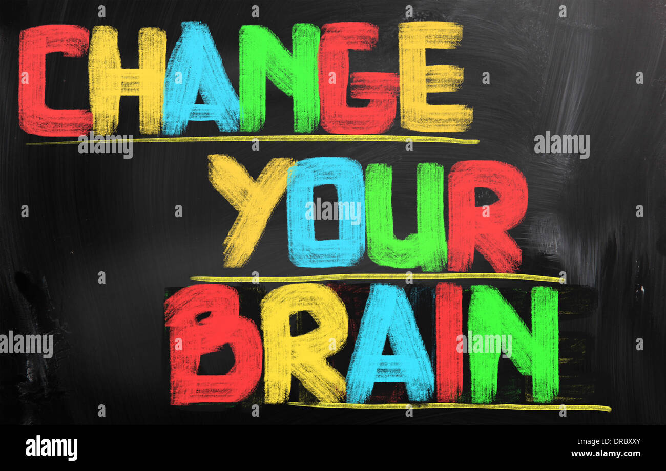 Change Your Brain Concept Stock Photo - Alamy Change Your Brain Concept Stock Photo - Alamy