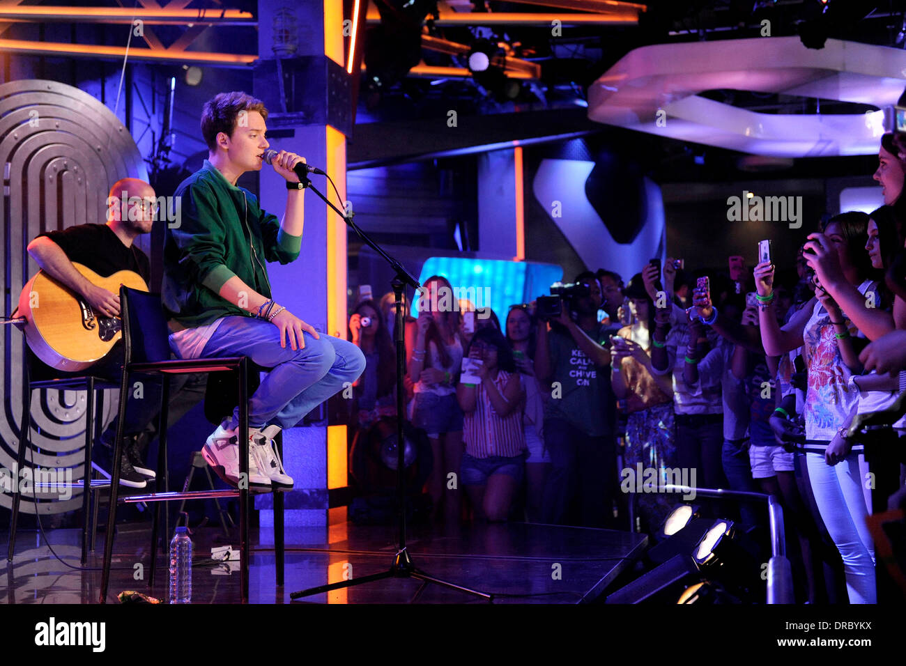 Conor Maynard appears on MuchMusic's 'New.Music.Live' to promote his ...