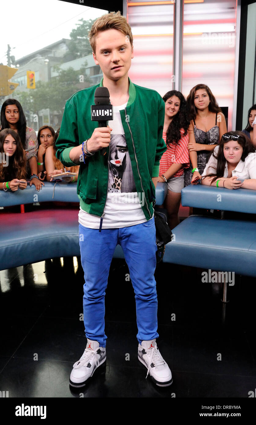Conor Maynard appears on MuchMusic's 'New.Music.Live' to promote his ...