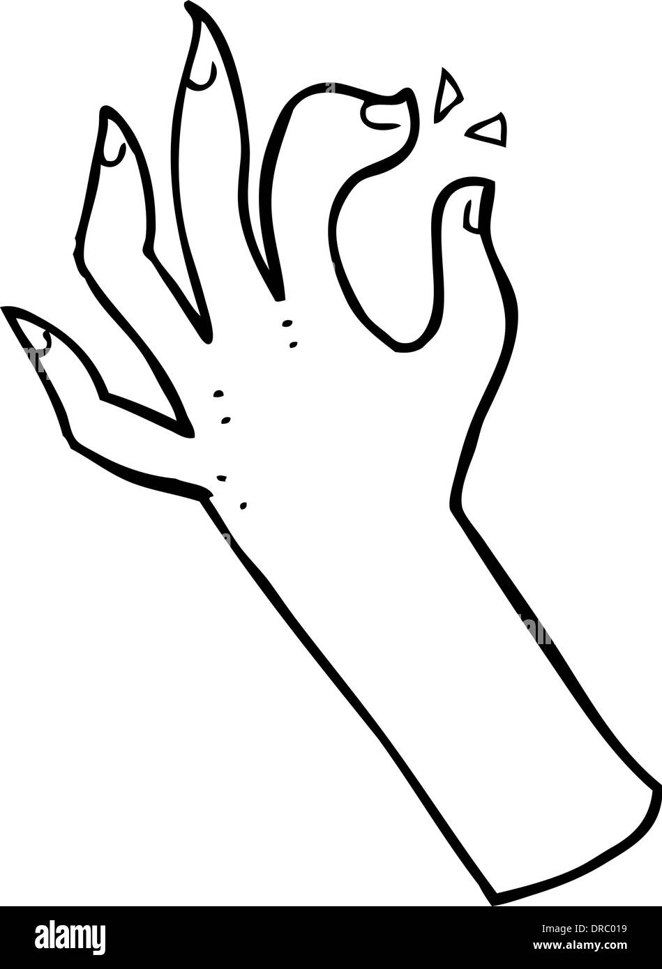 Click here cartoon Black and White Stock Photos & Images - Alamy