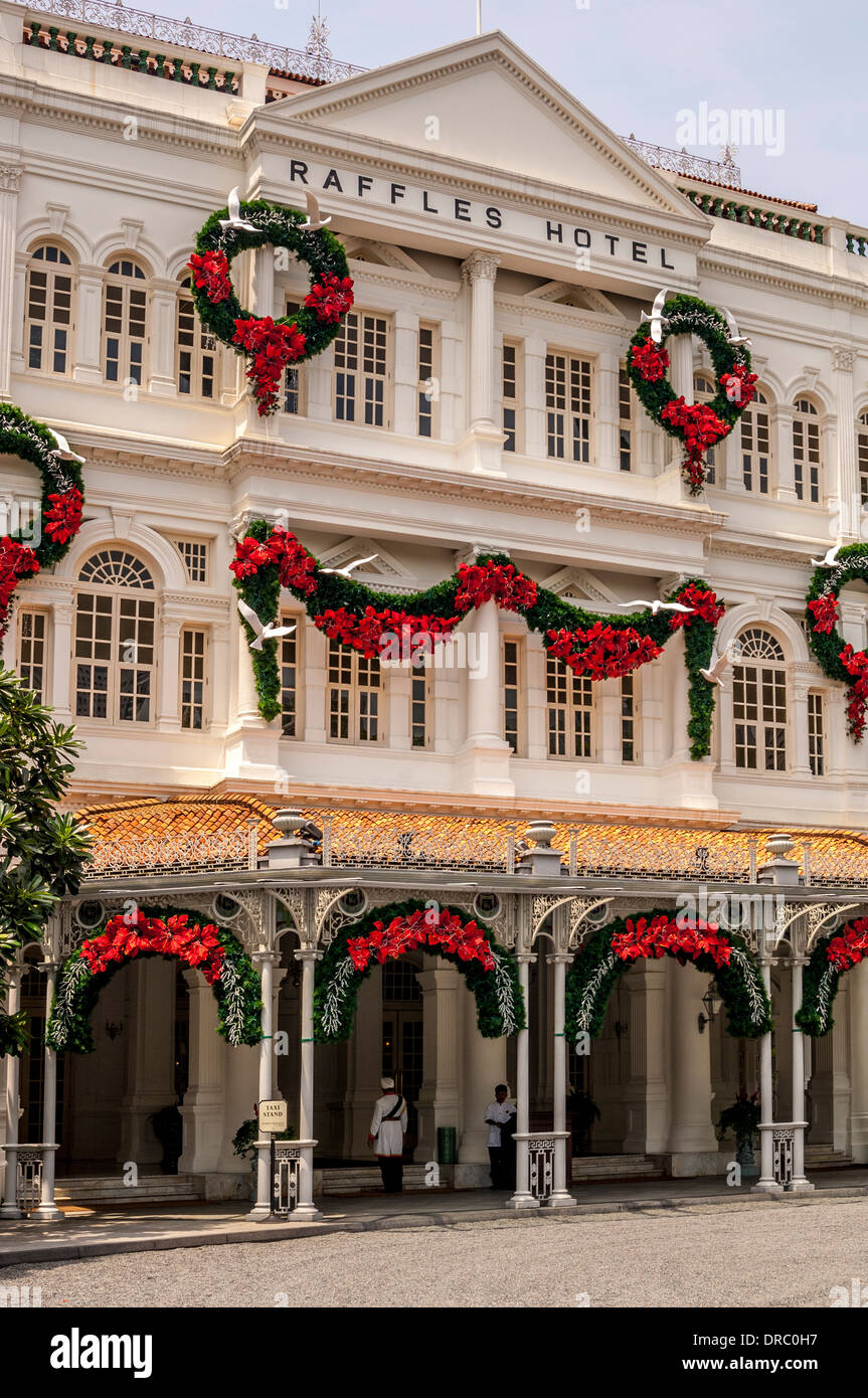 Christmas Raffles Hotel