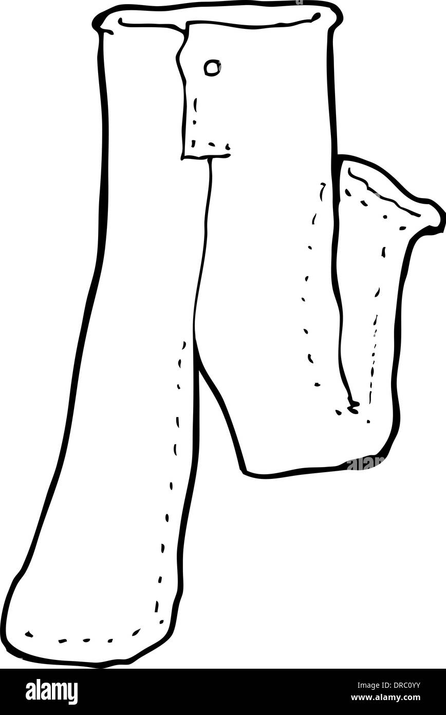 cartoon pair of jeans Stock Vector Image & Art - Alamy