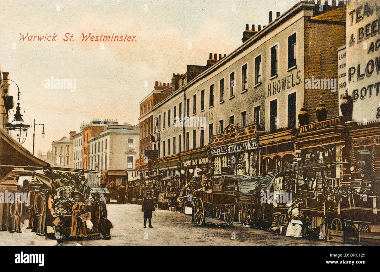 Warwick Way, Pimlico, London Stock Photo - Alamy