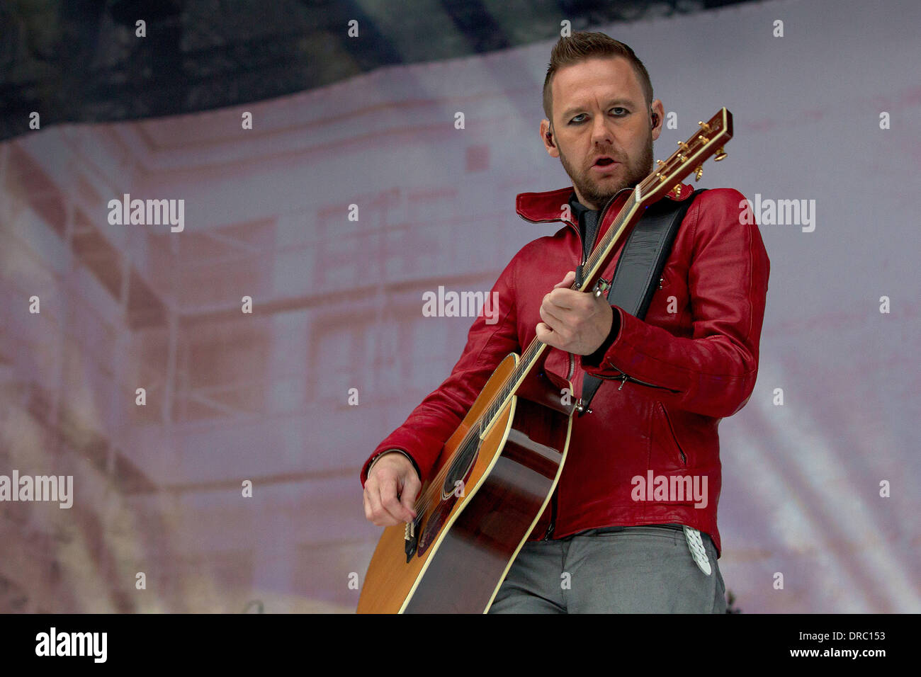 Sweden's biggest rock band 'Kent' performing a sold out concert at ...