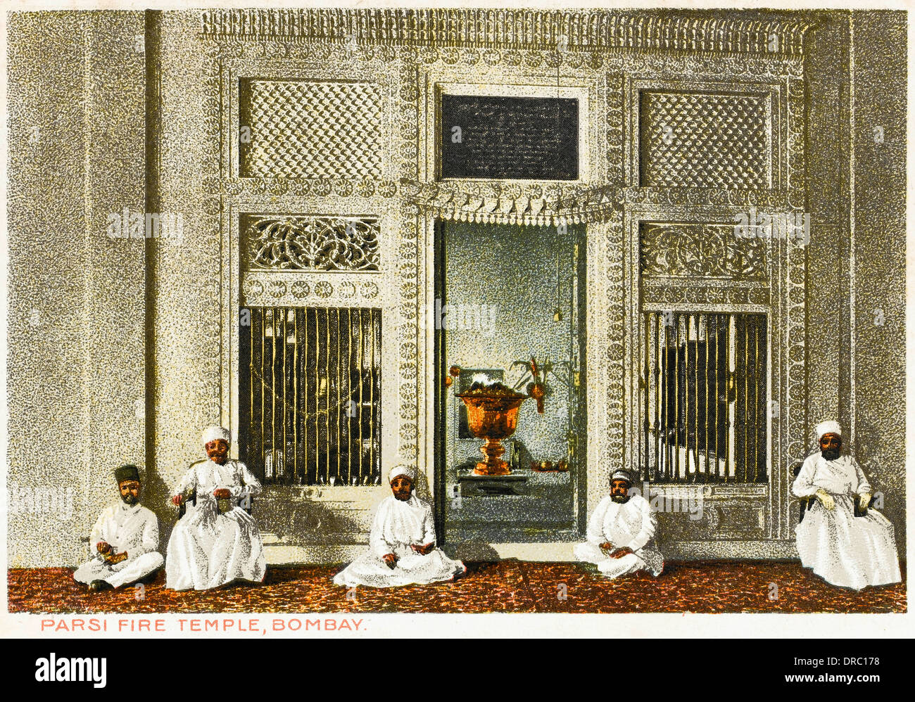 Parsi Fire Temple - Bombay - Zoroastrians Stock Photo - Alamy