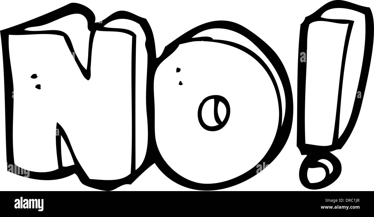 cartoon no symbol Stock Vector Image & Art - Alamy