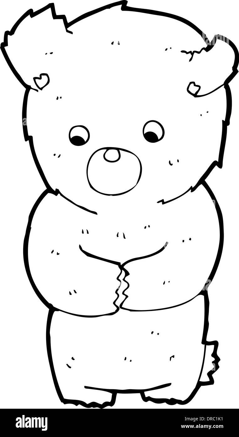 Cartoon shy teddy bear hi-res stock photography and images - Alamy