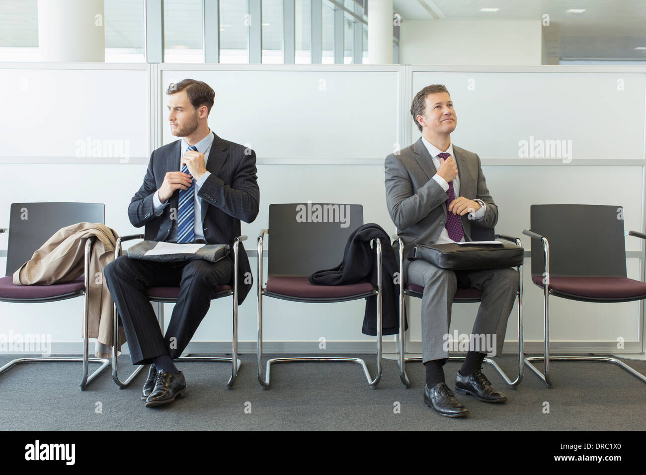 2 men waiting room hi-res stock photography and images - Alamy