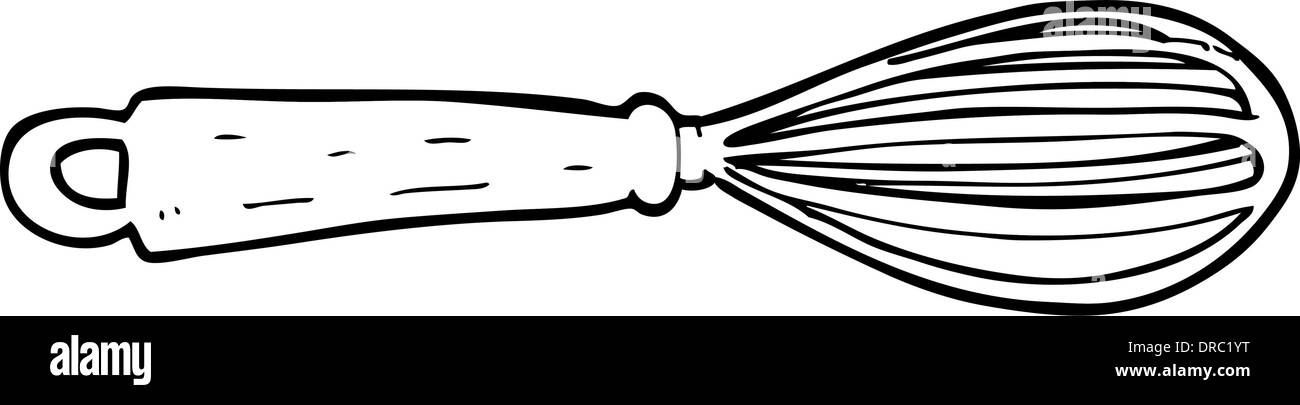Cartoon whisk Black and White Stock Photos & Images - Alamy