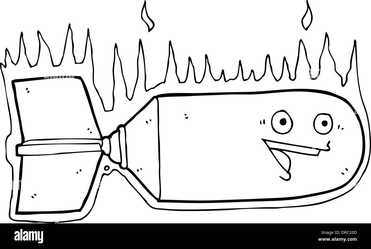 cartoon falling bomb Stock Vector Image & Art - Alamy