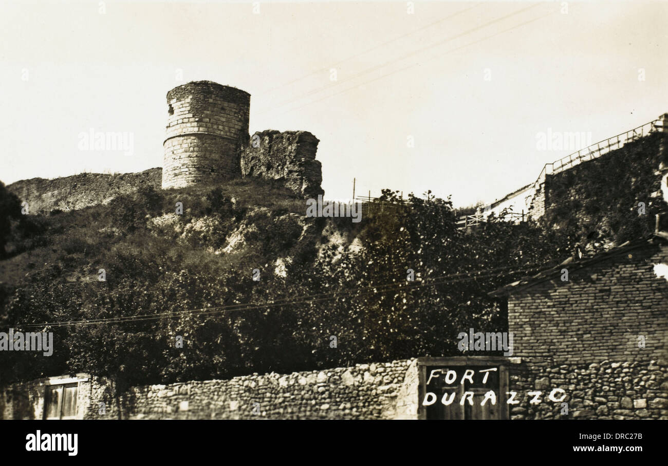The Fort at Durres (Durazzo) - Albania Stock Photo - Alamy