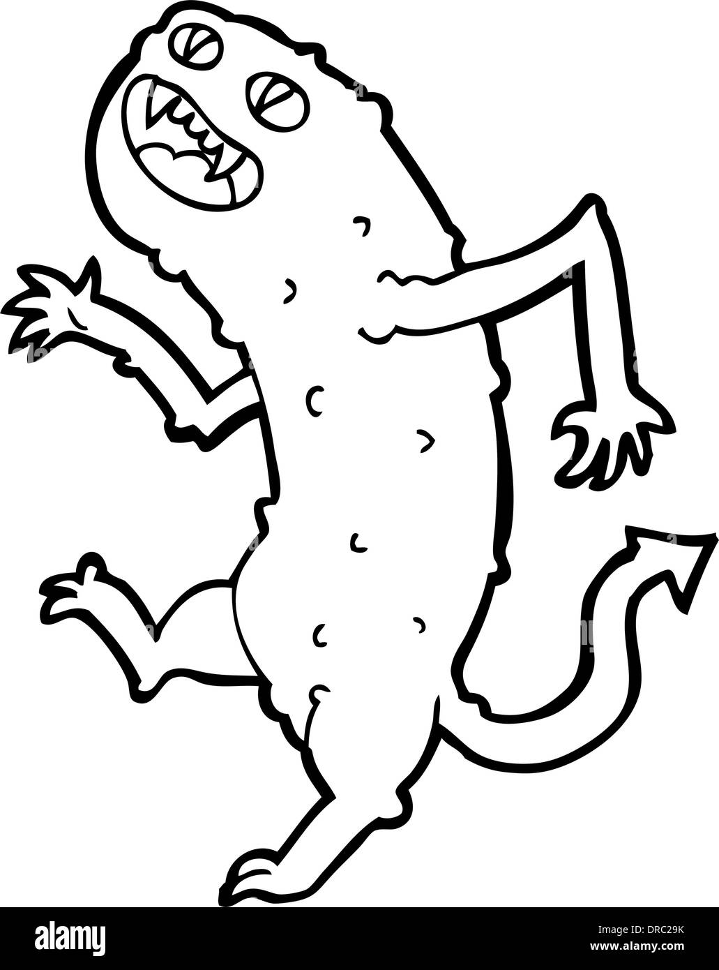 cartoon dancing monster Stock Vector Image & Art - Alamy