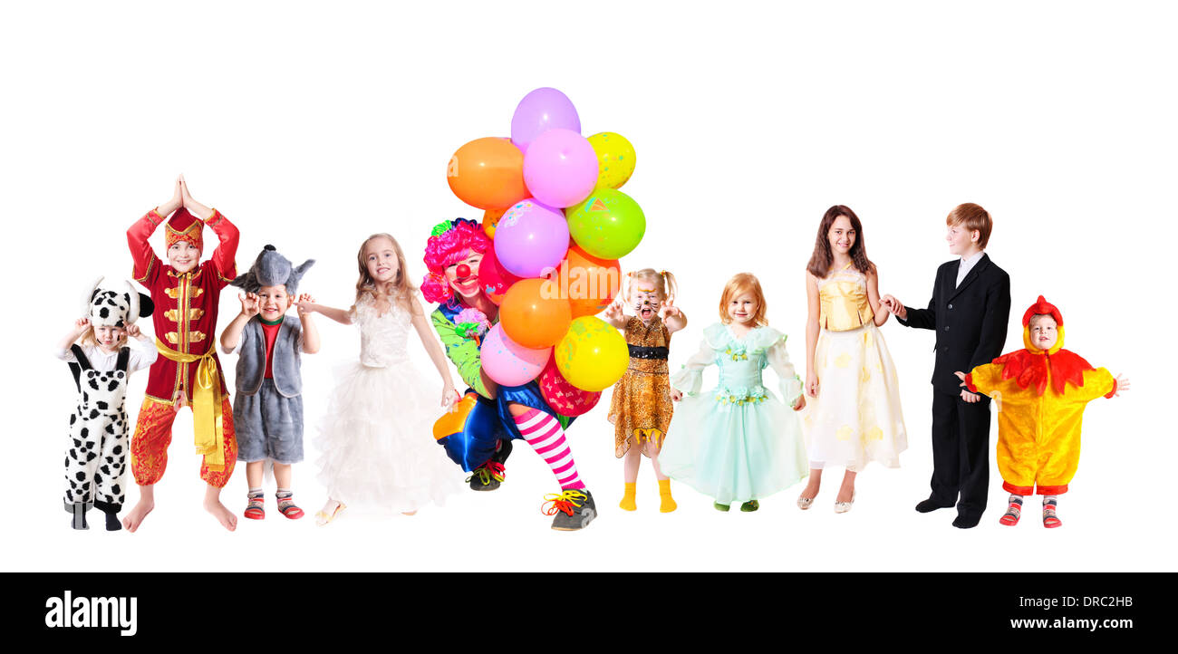 Carnival fancy dress Cut Out Stock Images & Pictures - Alamy