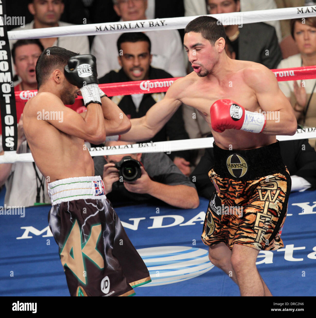 Amir Khan and Danny Garcia Amir Khan vs. Danny Garcia WBC/WBA Super ...