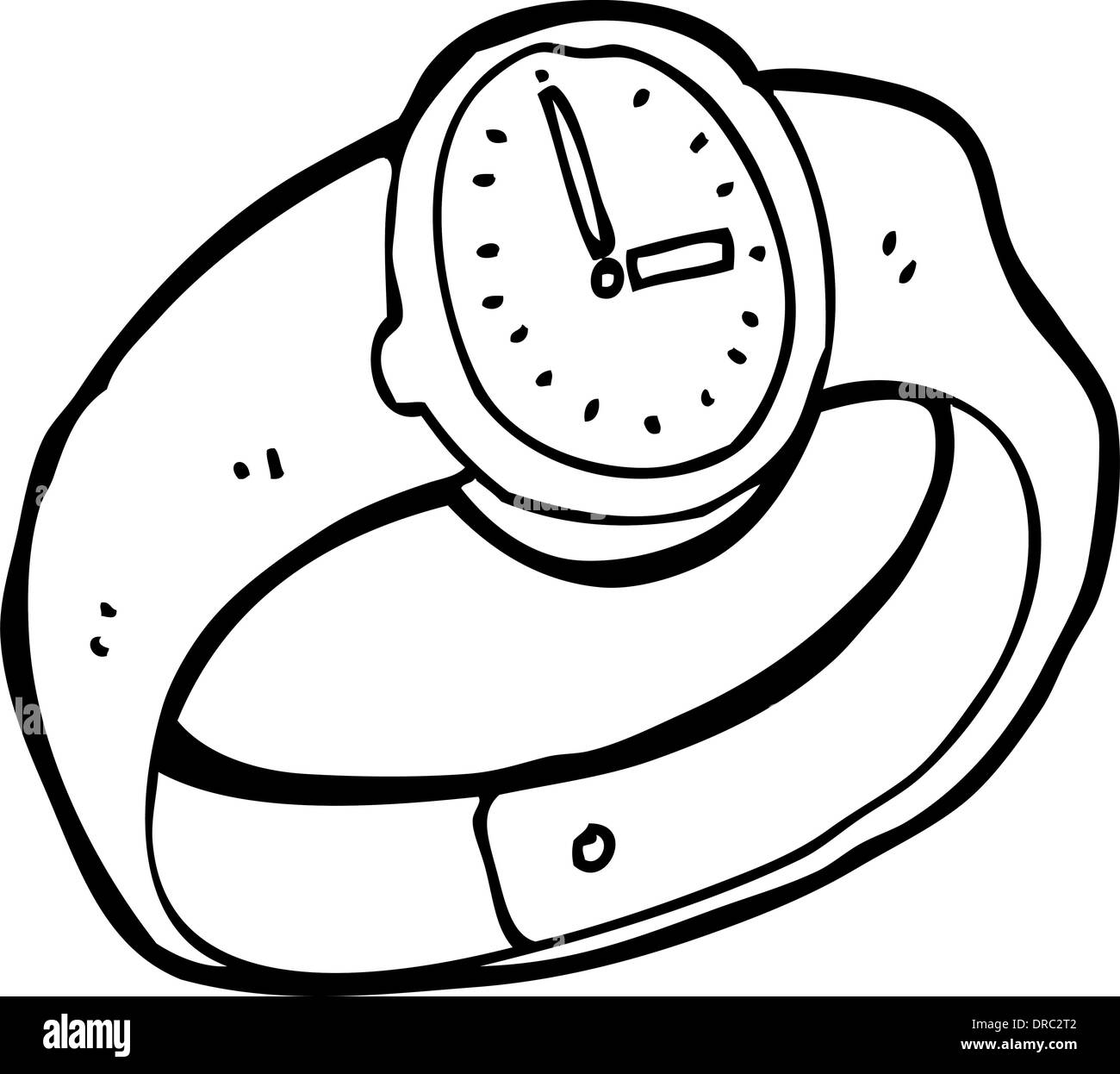 cartoon wrist watch Stock Vector Image & Art - Alamy