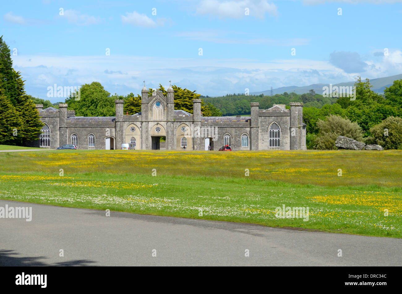 Plas Newydd Stables Stock Photo - Alamy