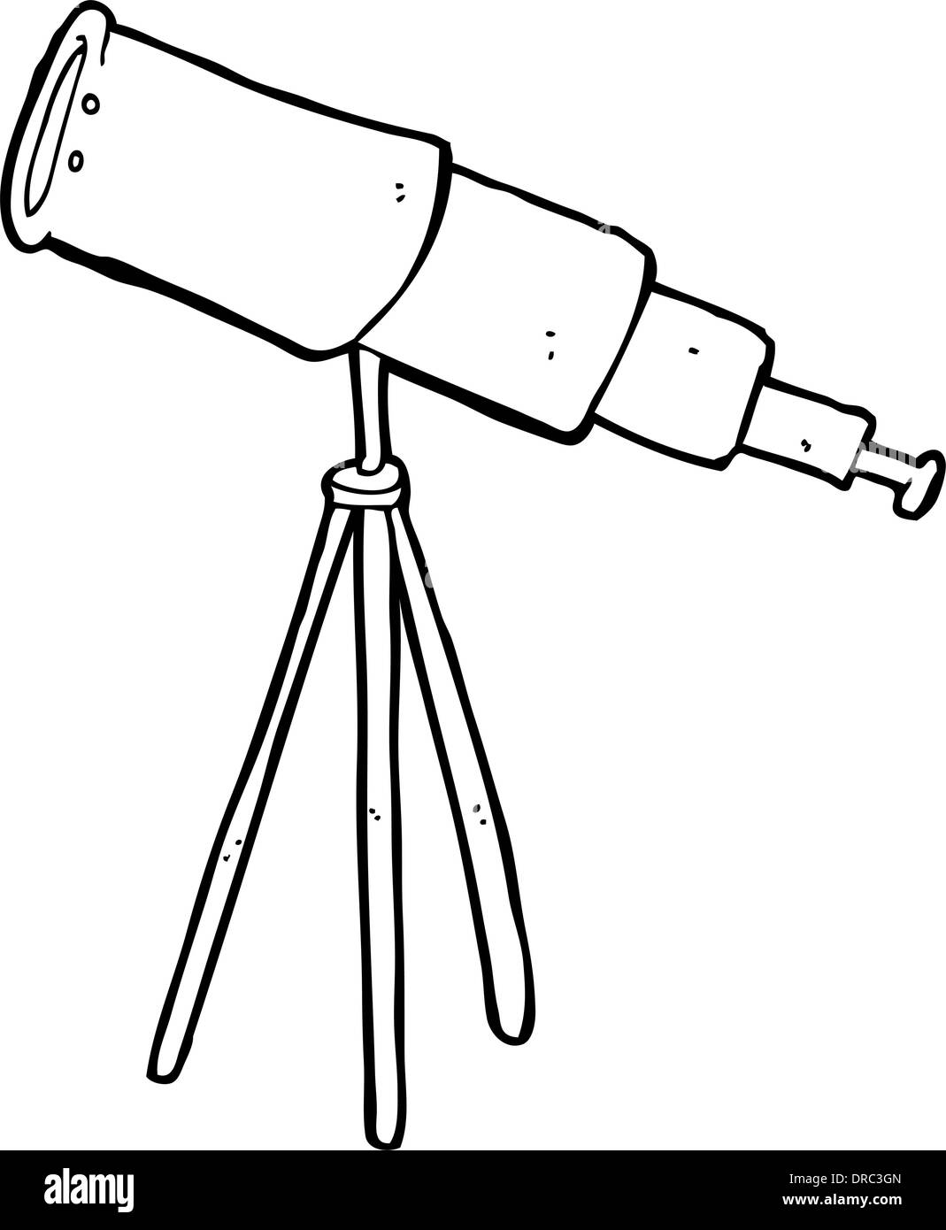 Cartoon telescope hi-res stock photography and images - Alamy