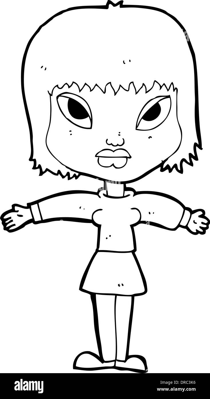 Outstretched vector vectors Black and White Stock Photos & Images - Alamy