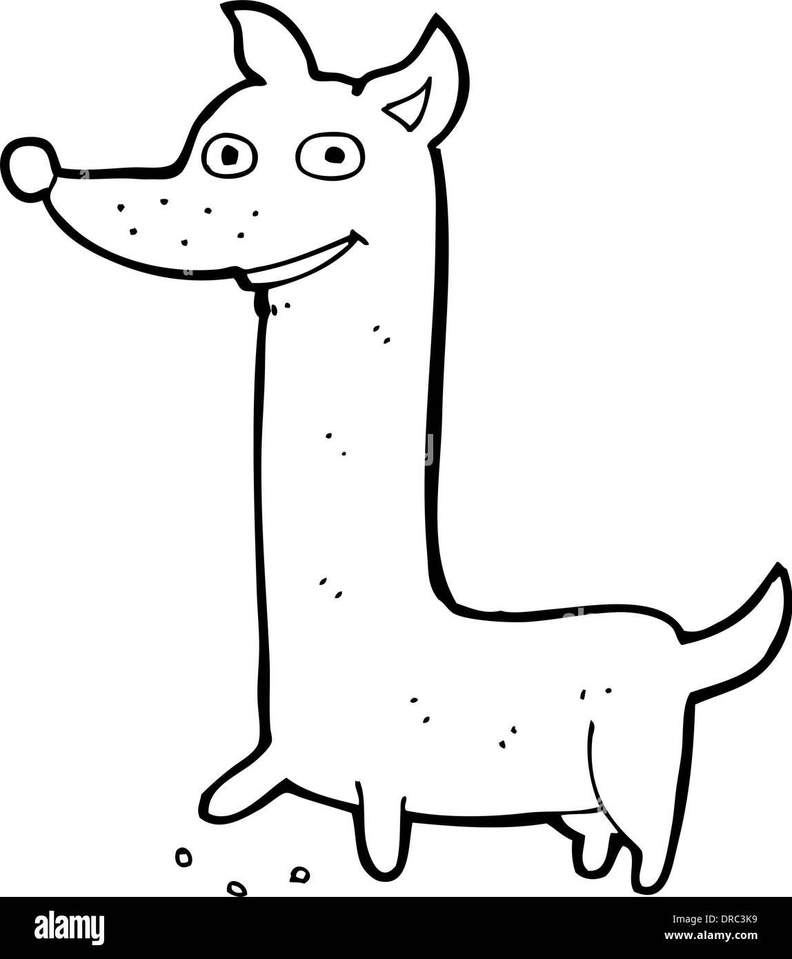 funny cartoon dog Stock Vector Image & Art - Alamy