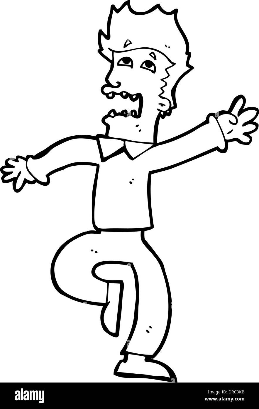 cartoon man panicking Stock Vector Image & Art - Alamy