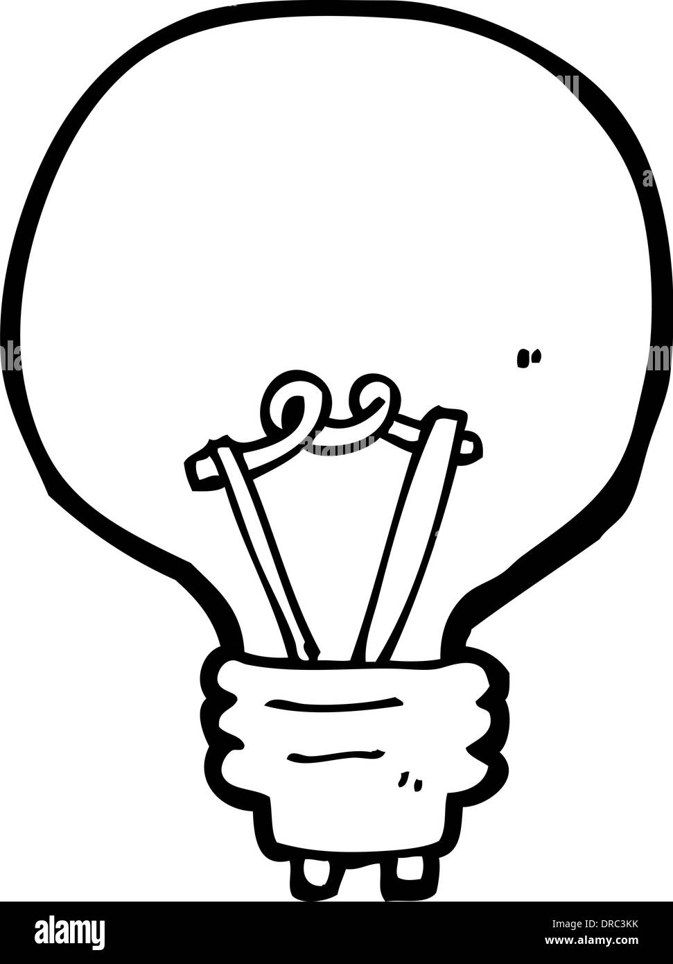 cartoon light bulb Stock Vector Image & Art - Alamy