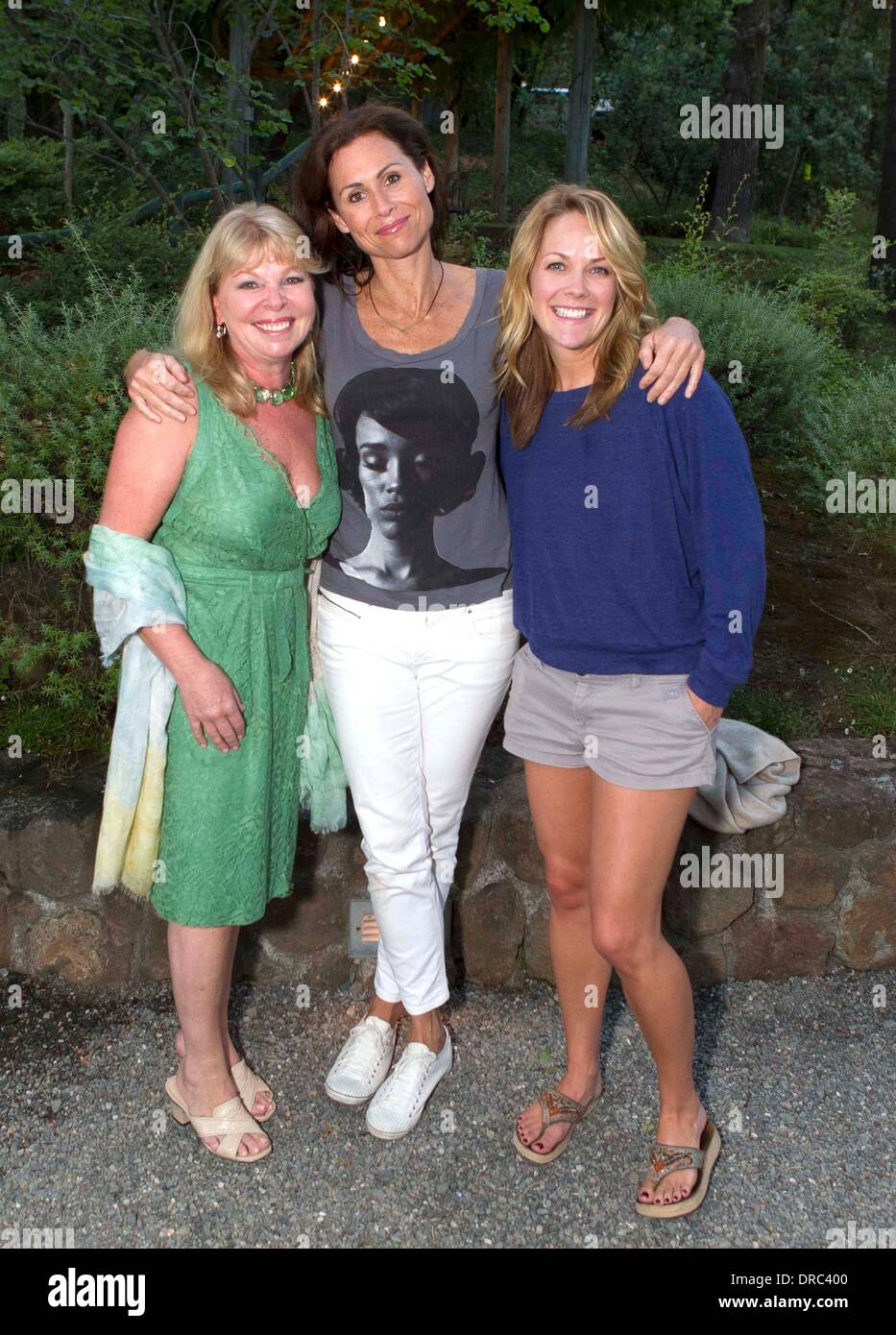 Jane Wolf, Minnie Driver and Andrea Anders 'The 24 Hour Plays' after ...