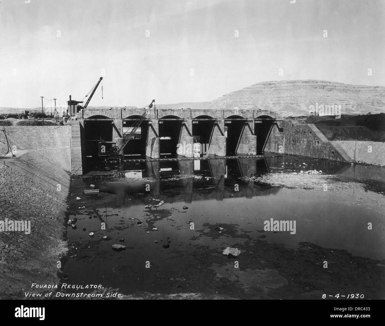 Dam level control Black and White Stock Photos & Images - Alamy