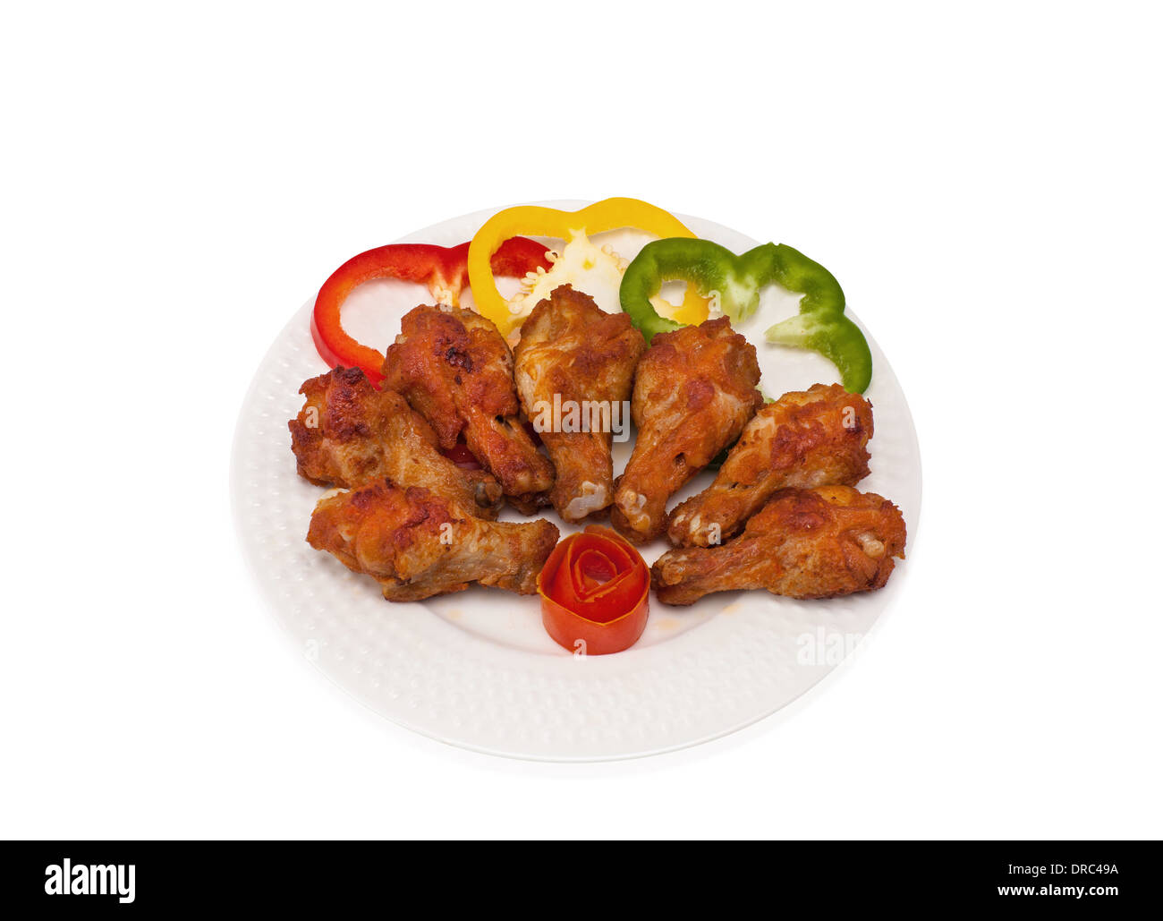Gourmet dish fried chicken hi-res stock photography and images - Alamy